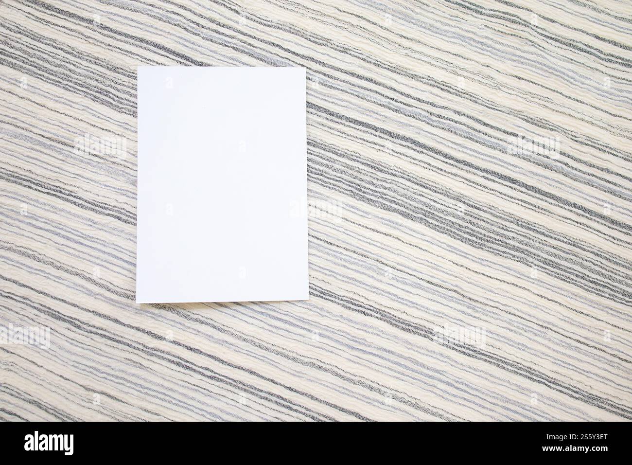 Blank Card Mockup designs in an authentic white greeting card artworks ...