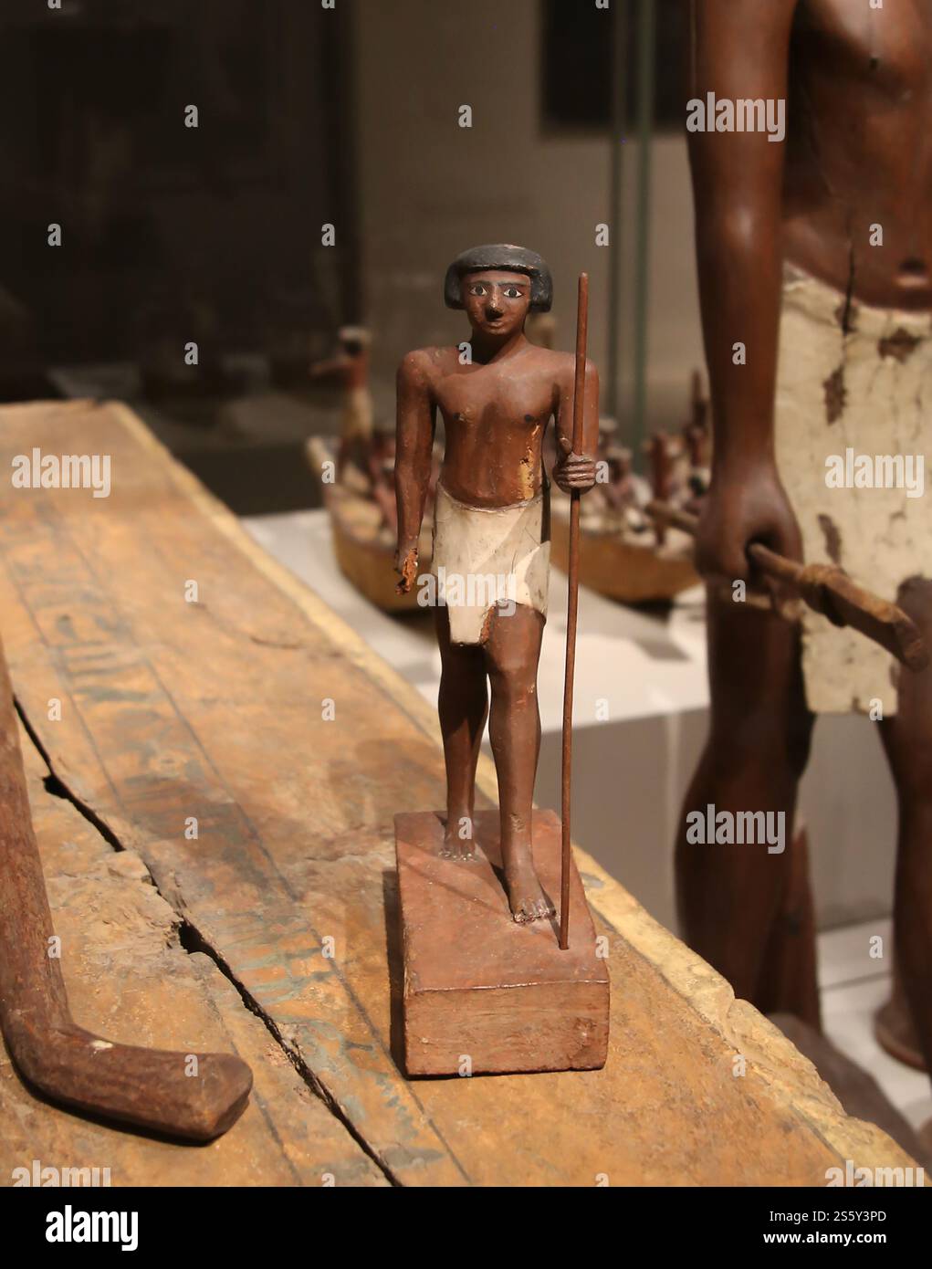 Model of man. 1st Intermediate Period-Middle Kingdom. Dynasty XI-XII (c ...