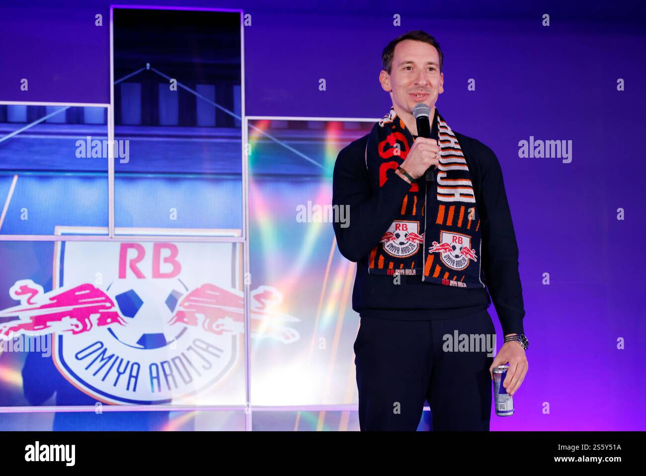 Saitama, Japan. 9th Jan, 2025. Philipp Wunderlich Red Bull Soccer Japan Commercial Director ...