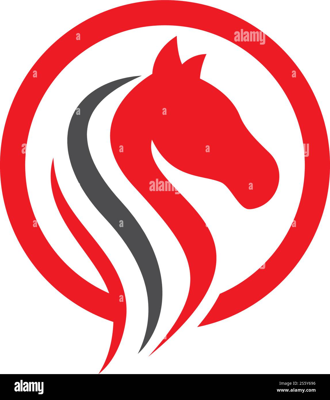 Horse Logo Template Vector Stock Vector Image & Art - Alamy