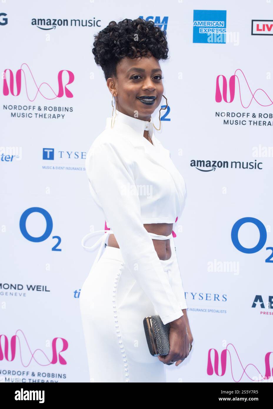 Ayanna Witter-Johnson attends the Nordoff and Robbins O2 Silver Clef ...