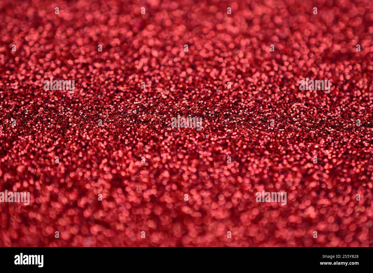 Crimson red decorative sequins. Background image with shiny bokeh ...