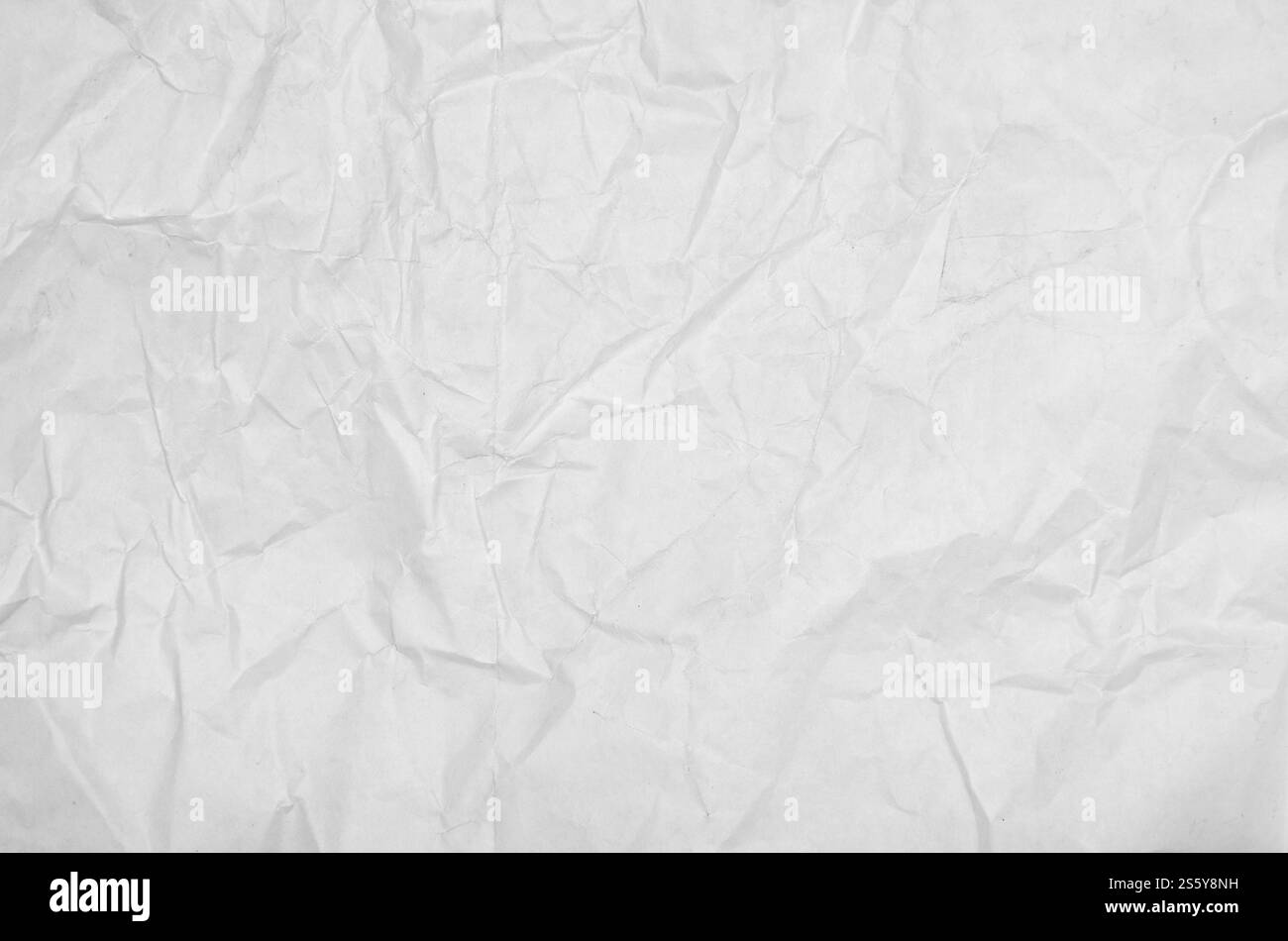 White crumpled paper blank background surface. Pastels book cover paint ...