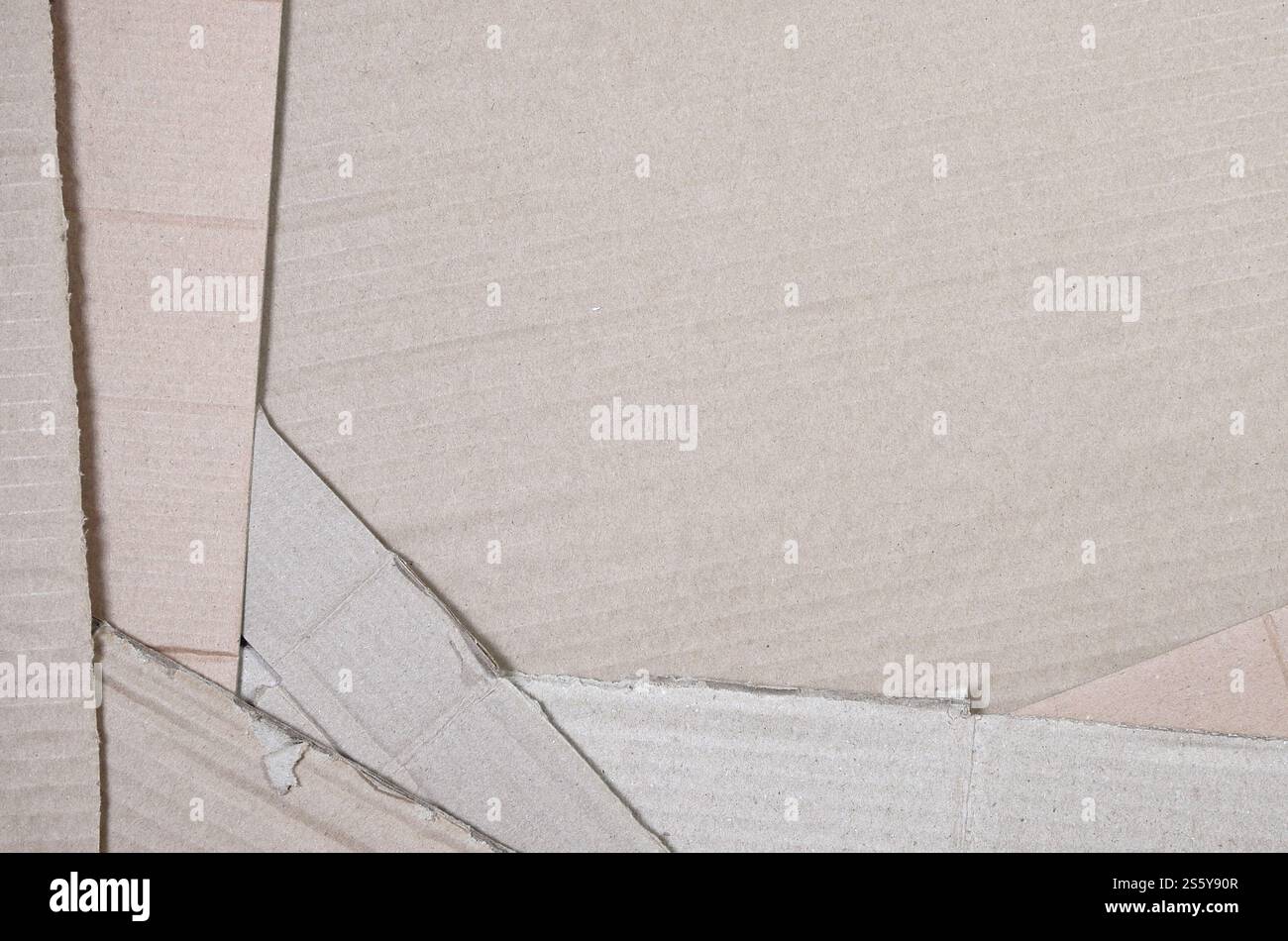 Background of paper textures piled ready to recycle. A pack of old ...