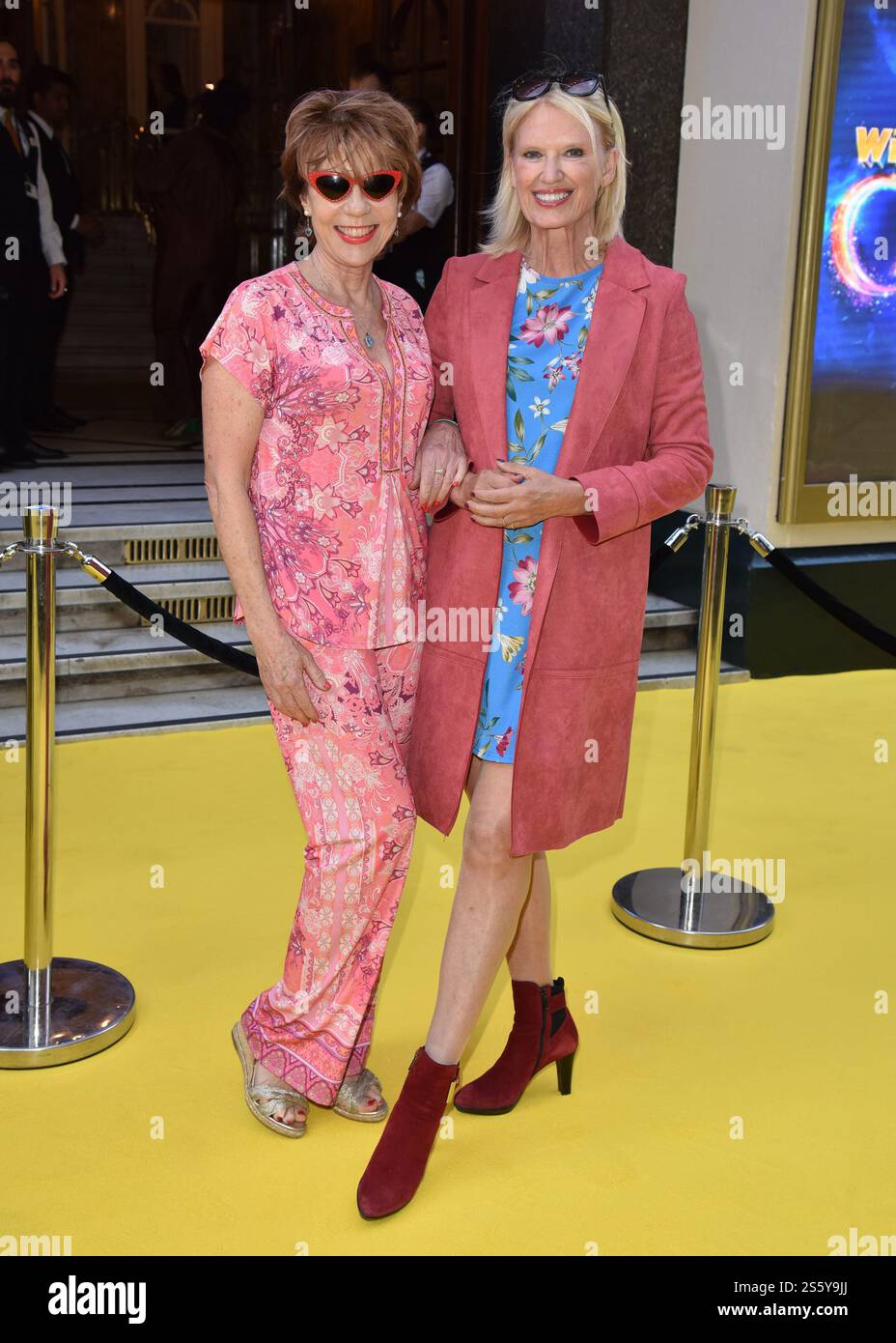 Kathy Lette and Anneka Rice attends ' The Wizard of Oz ' - Opening ...