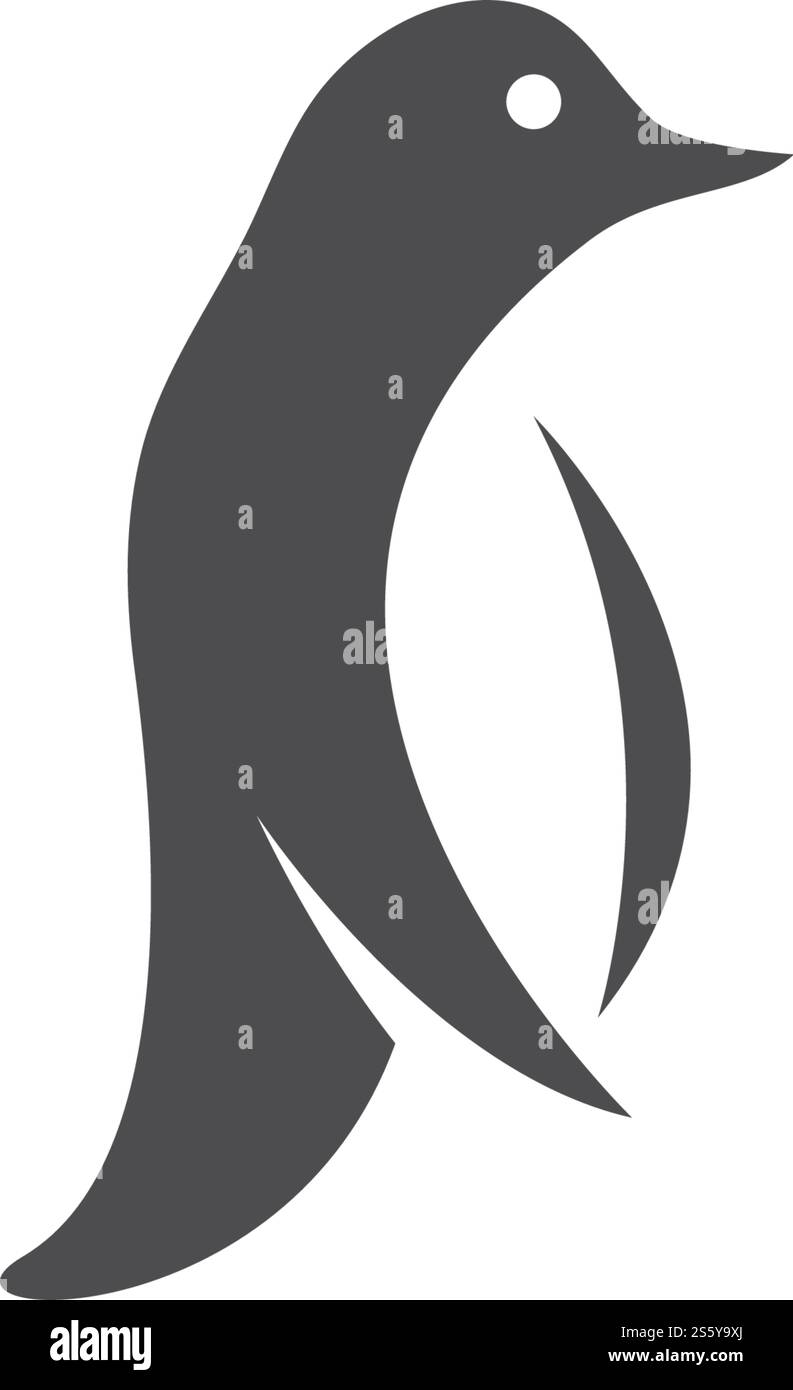 Penguin logo vector template Stock Vector Image & Art - Alamy