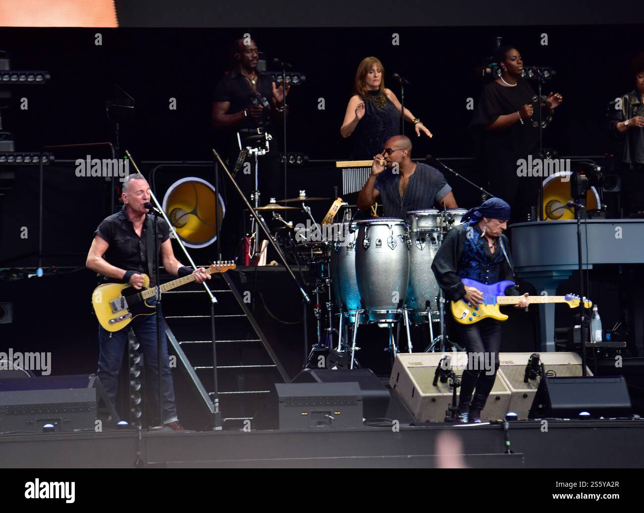 London, UK - July 8th, 2023: Bruce Springsteen and the E Street Band ...