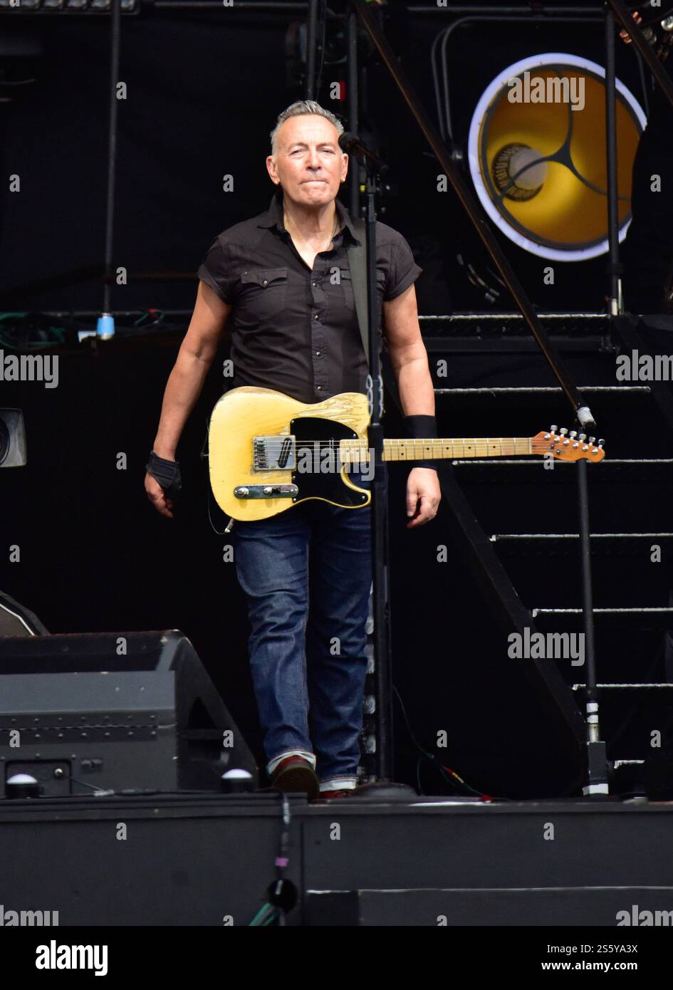 London, UK - July 8th, 2023: Bruce Springsteen and the E Street Band ...