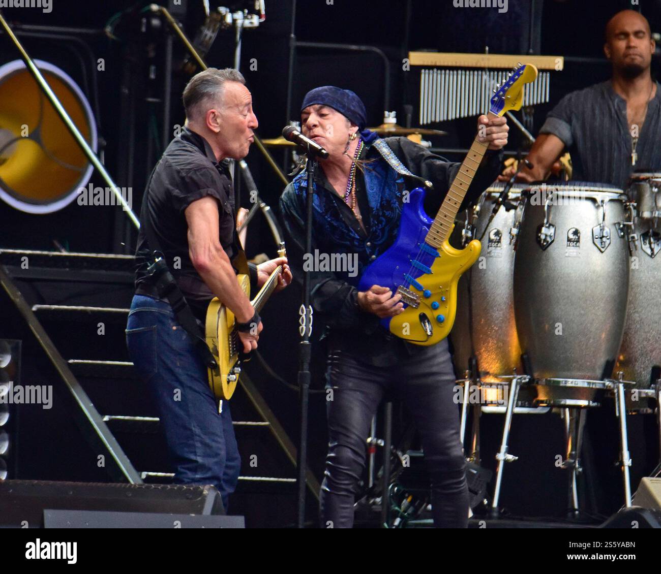 London, UK - July 8th, 2023: Bruce Springsteen and the E Street Band ...
