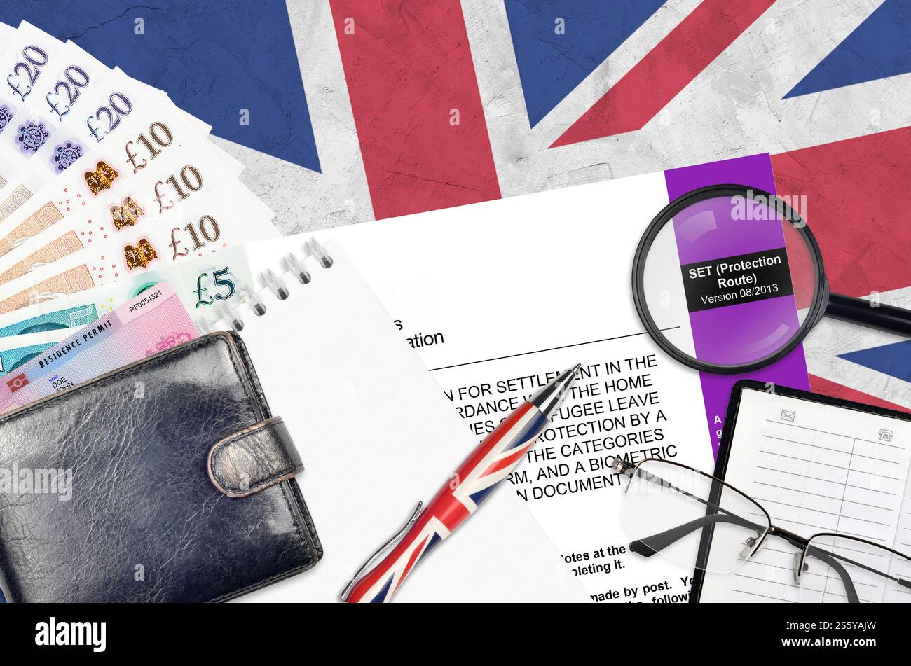 English form SET Protection route. Application for settlement in the uk ...