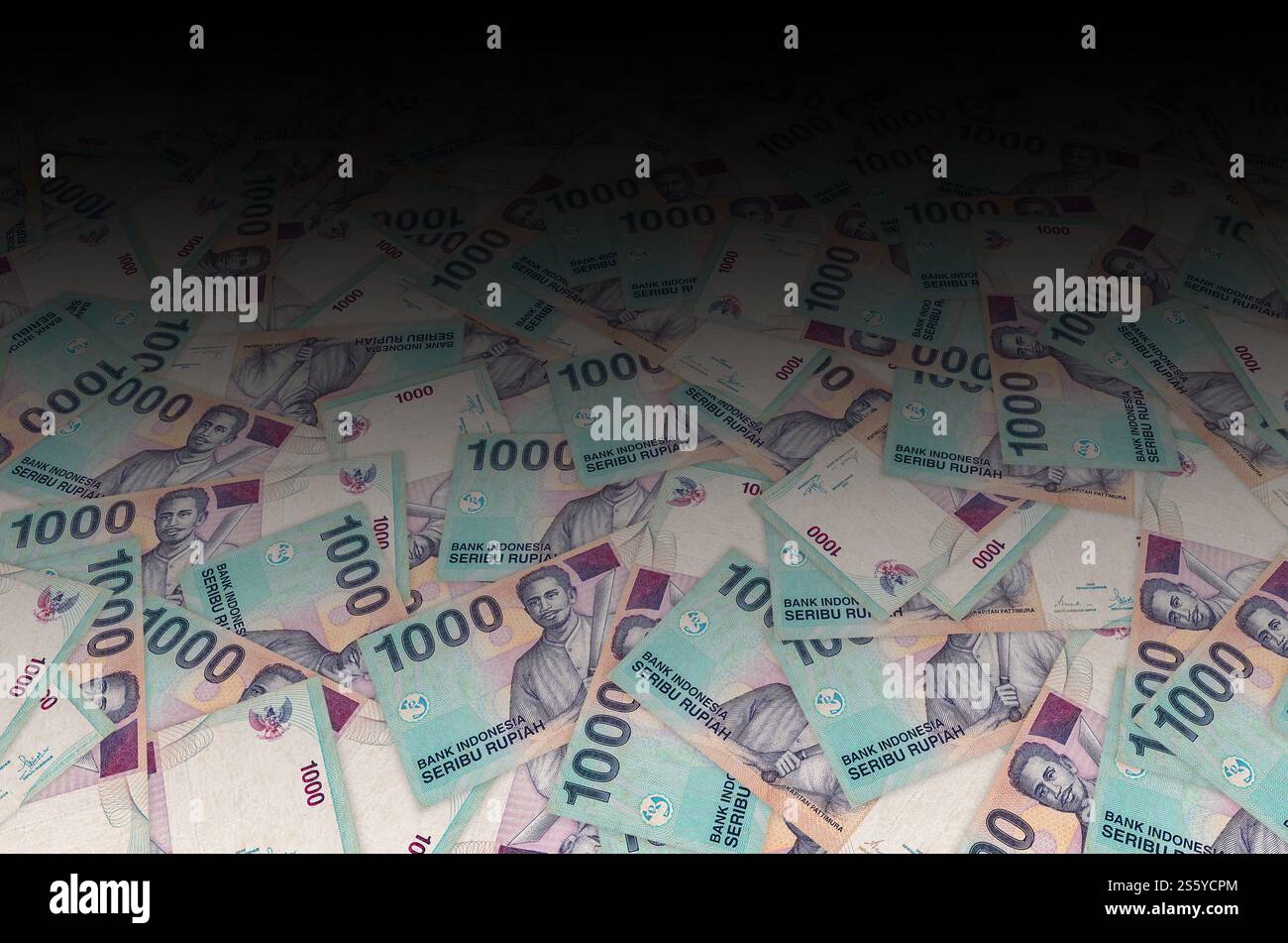 Kapitan Pattimura portrait on Indonesia 1000 rupiah bank note, former ...