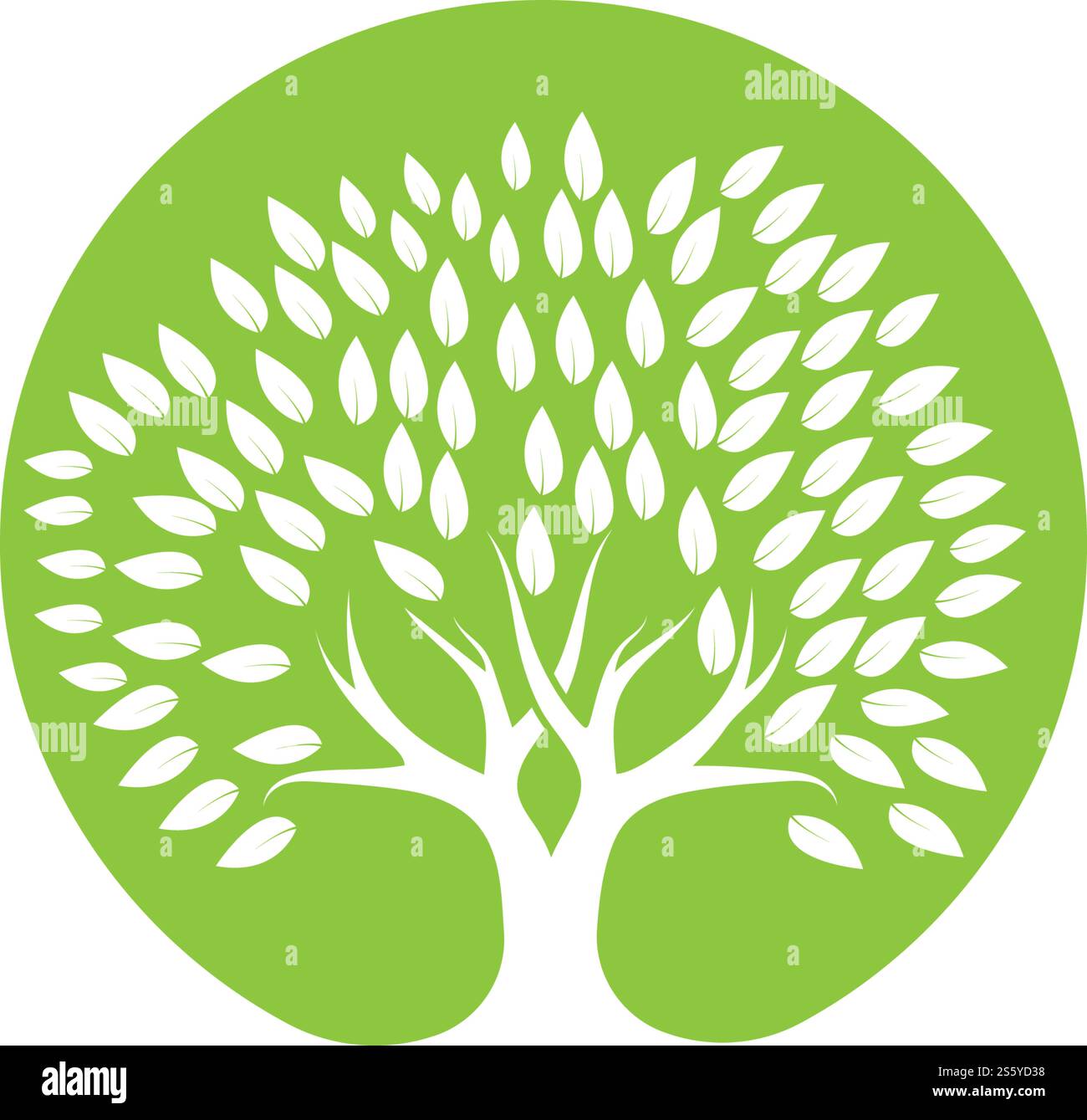 Tree logo template vector illustration Stock Vector Image & Art - Alamy
