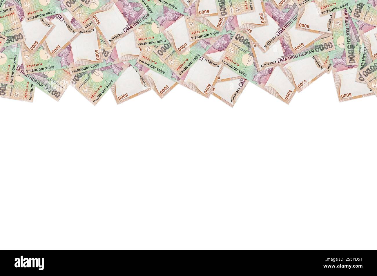 Woman portrait on Indonesia 1000 rupiah bank note, former currency of ...