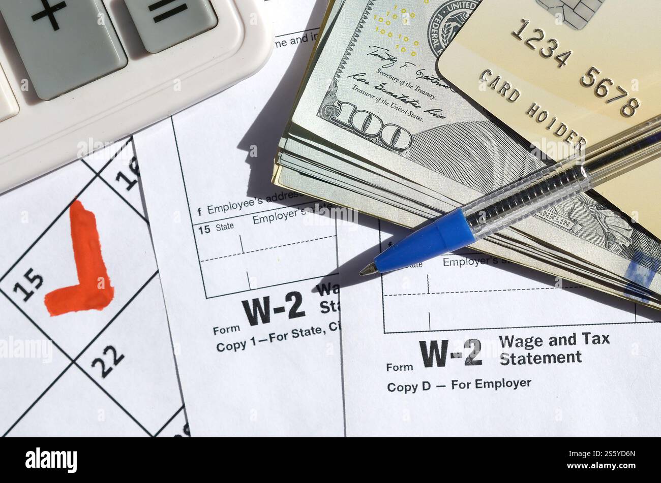 Tax accounting card hi-res stock photography and images - Alamy