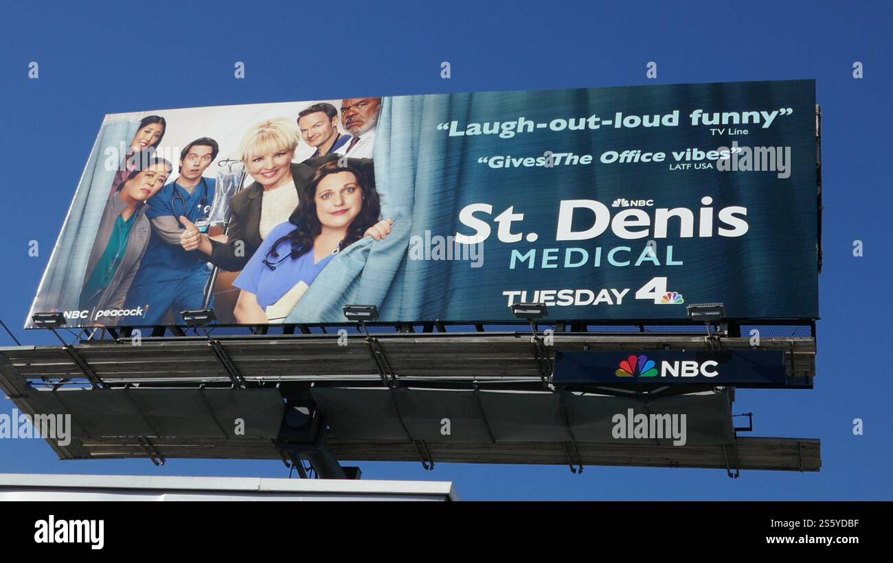 Los Angeles, California USA 13th January 2025 St. Denis Medical NBC ...