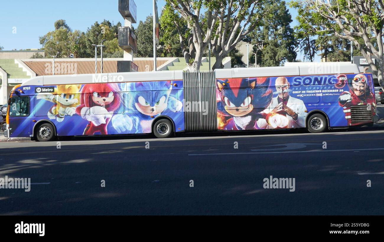 Los Angeles, California USA 13th January 2025 Sonic The Hedgehog 3 ...