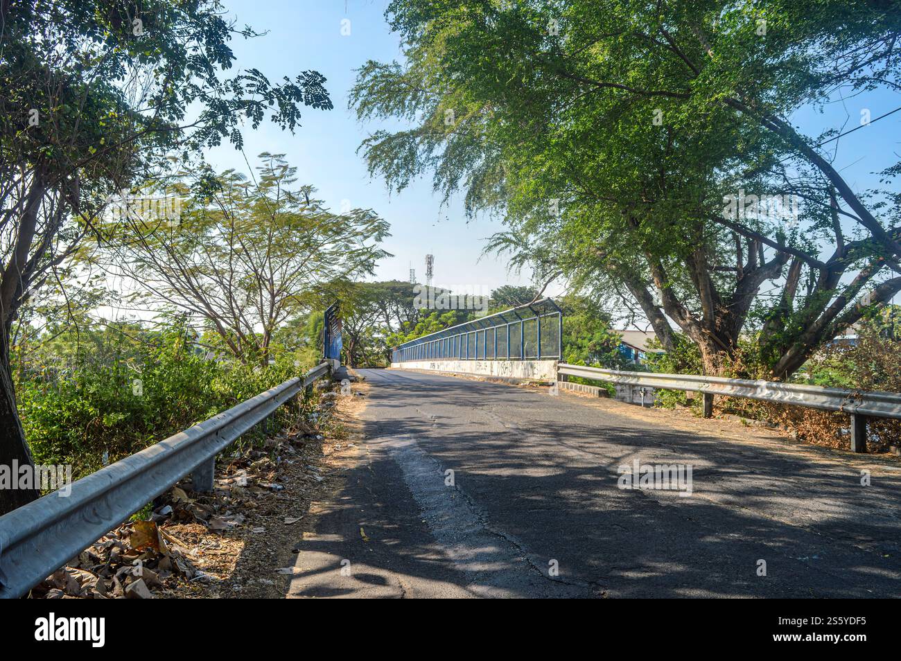 toll road fly over bridges in Indonesia without any vehicles at all ...