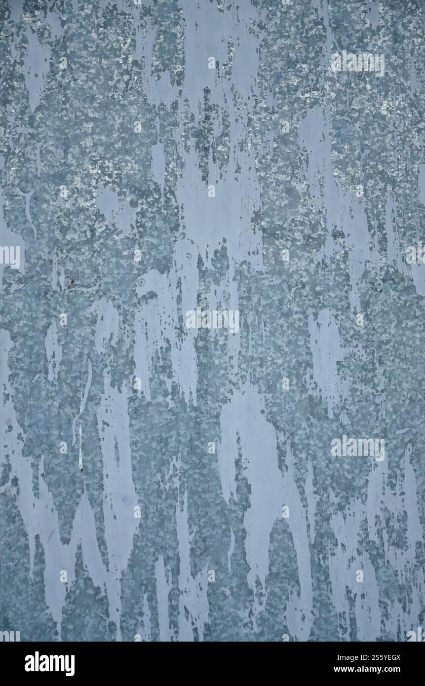 Rusty metal texture with scratched surface. Old painted metal wall with ...