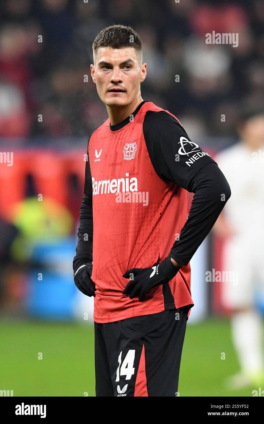 Leverkusen, Deutschland. 14th Jan, 2025. Patrik Schick ( Bayer 04 Leverkusen ). GER, Bayer 04 ...