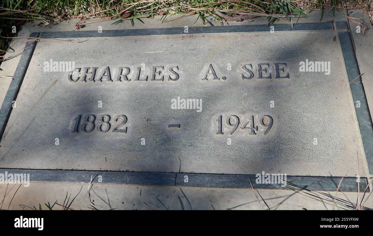 Glendale, California, USA 13th January 2025 Sees Candies Founder Charlies See Grave, aka Charles ...