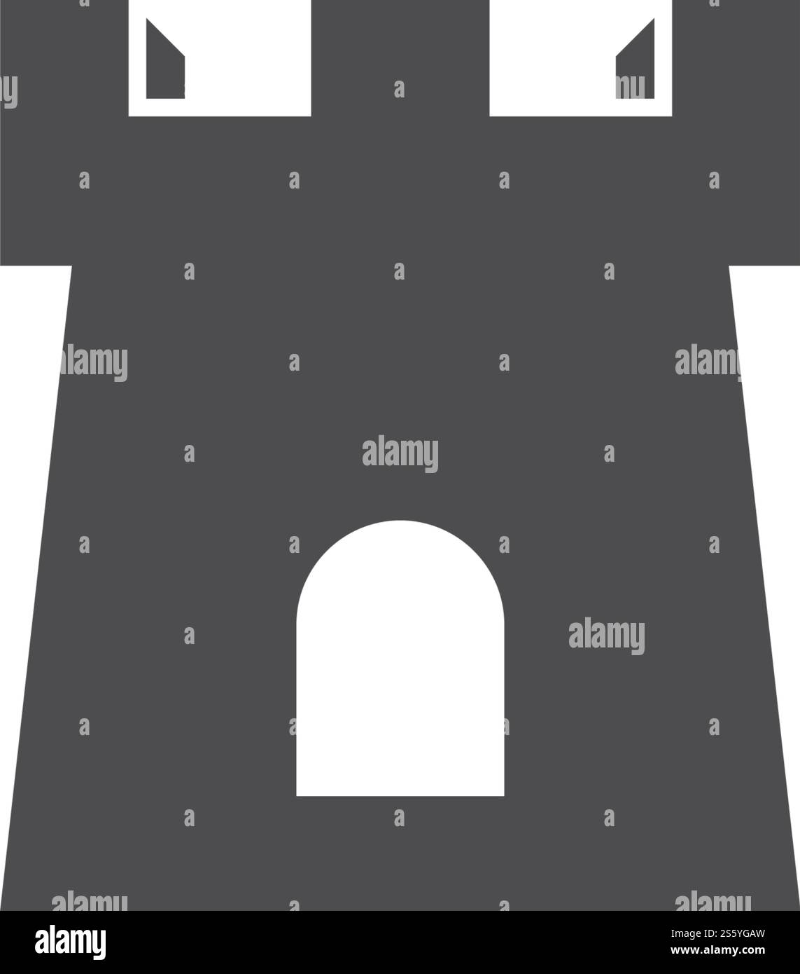 castle logo vector ilustration template Stock Vector Image & Art - Alamy