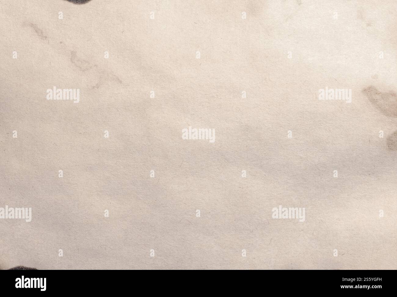 Old blank piece of antique vintage crumbling paper manuscript or ...