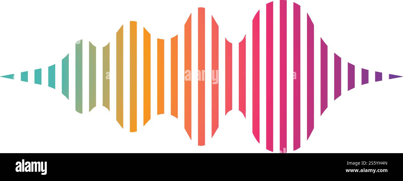 sound wave music logo vector template Stock Vector Image & Art - Alamy