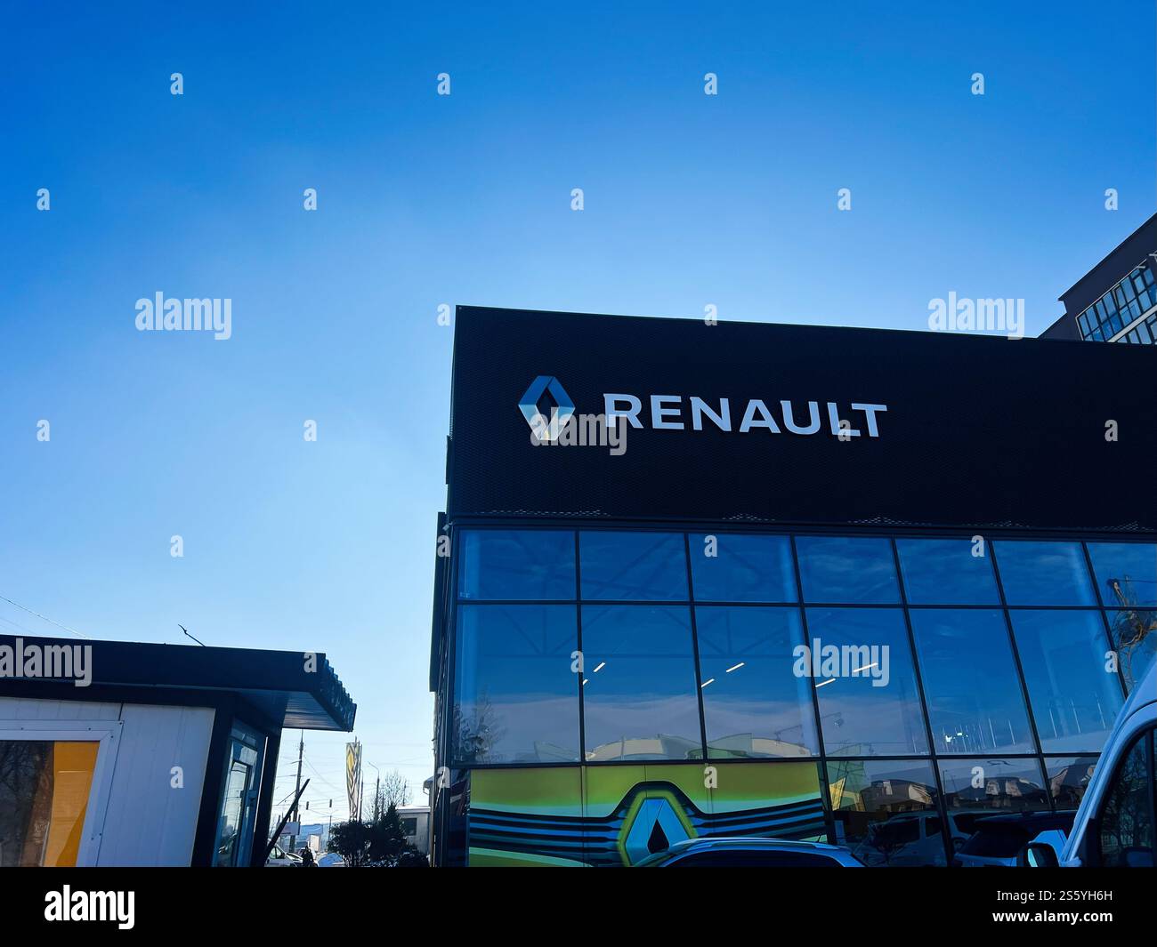 Kyiv, Ukraine - January 14, 2025: Image showing a modern Renault ...