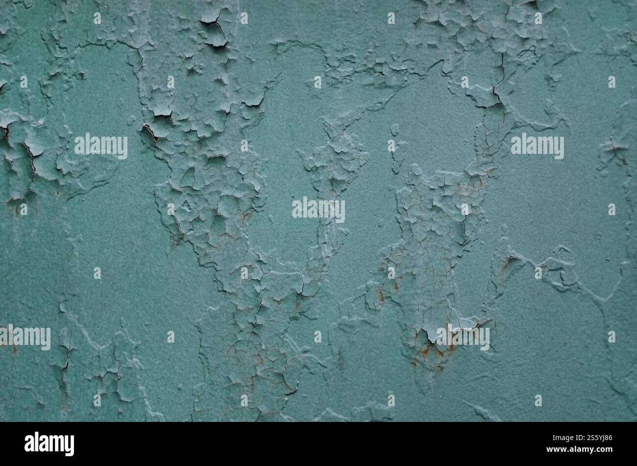 Rusty metal texture with scratched surface. Old painted metal wall with ...