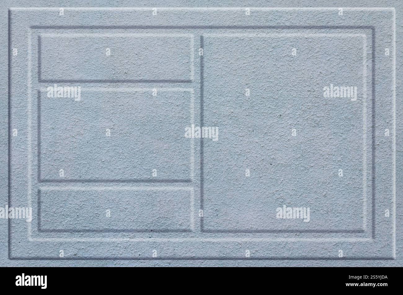 Texture concrete wall with relief inserts. Preparation for graphs ...