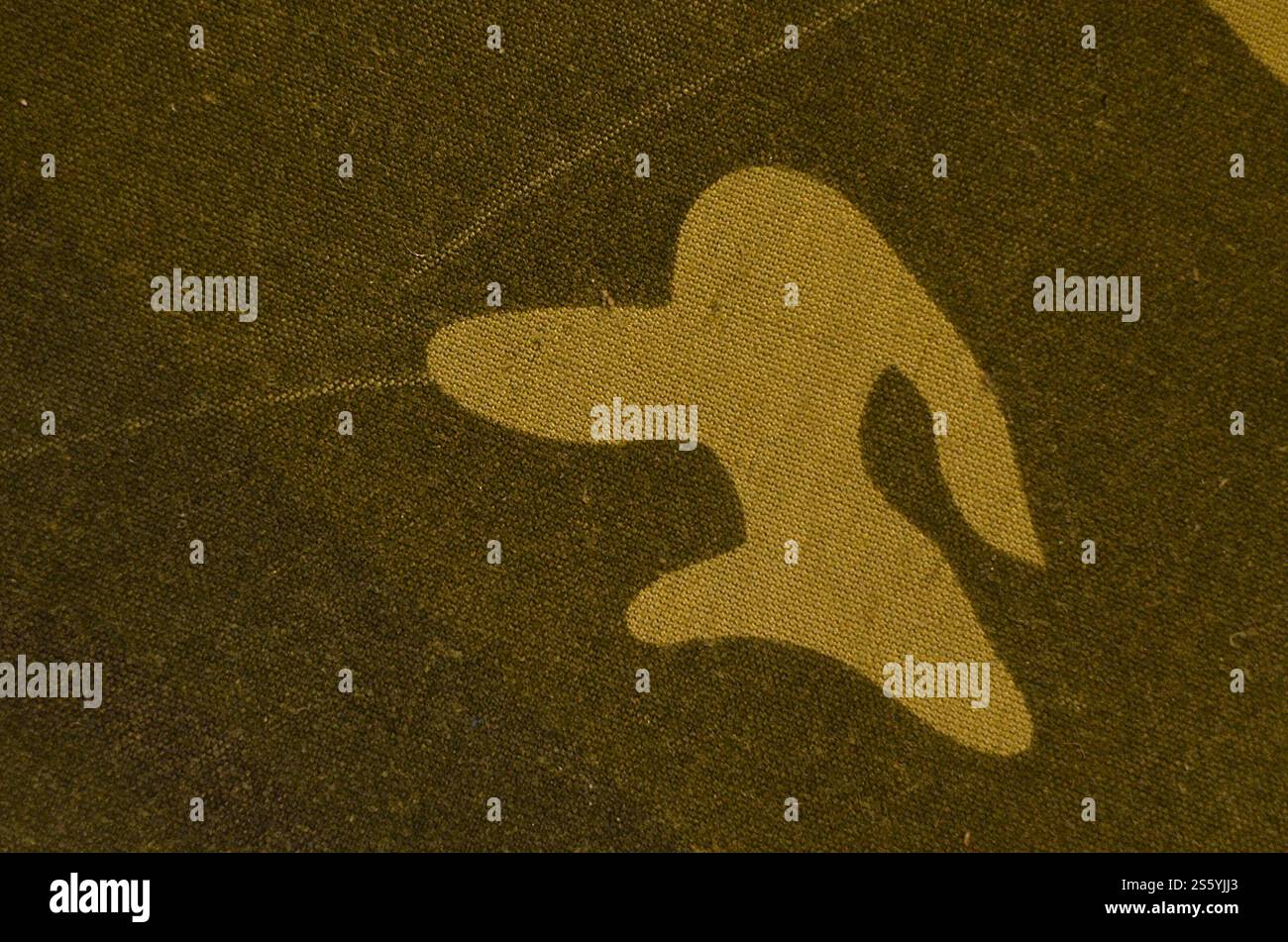 Textile khaki camouflage cloth texture. Closeup of military uniform ...