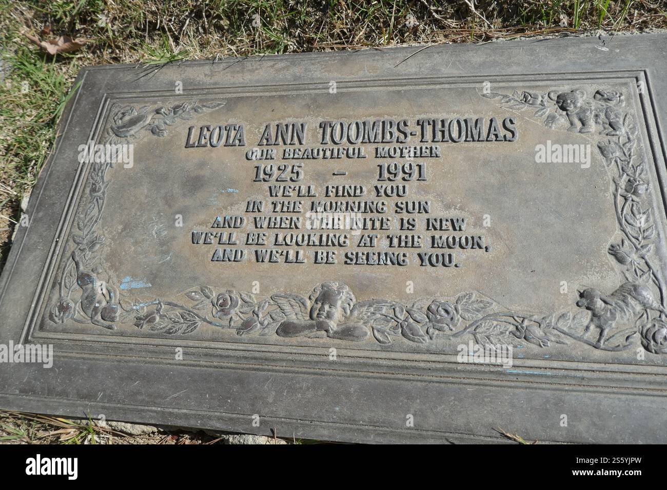 Glendale, California, USA 13th January 2025 Leota Ann Wharton Toombs ...