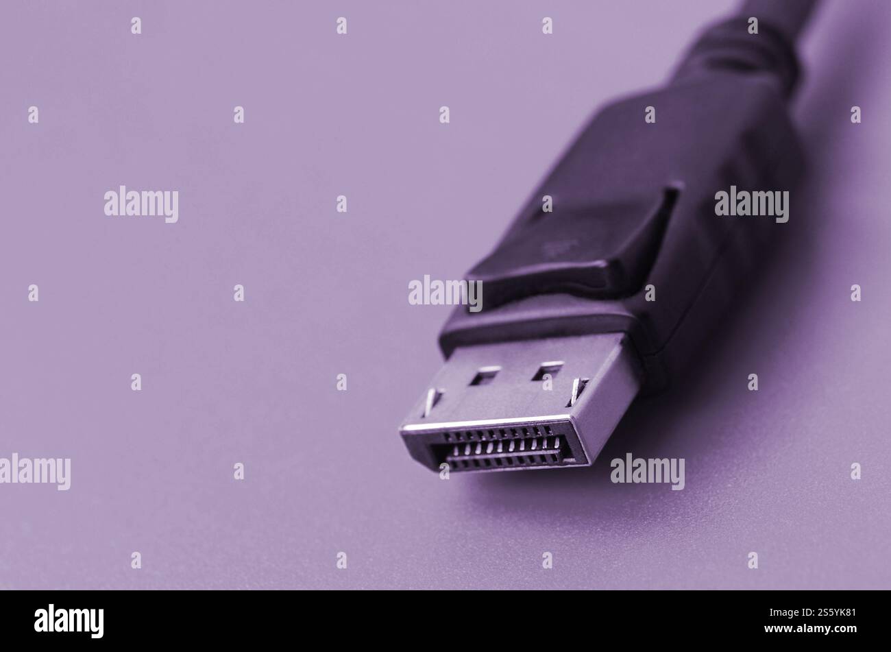 20-pin male DisplayPort gold plated connector for a flawless connection ...