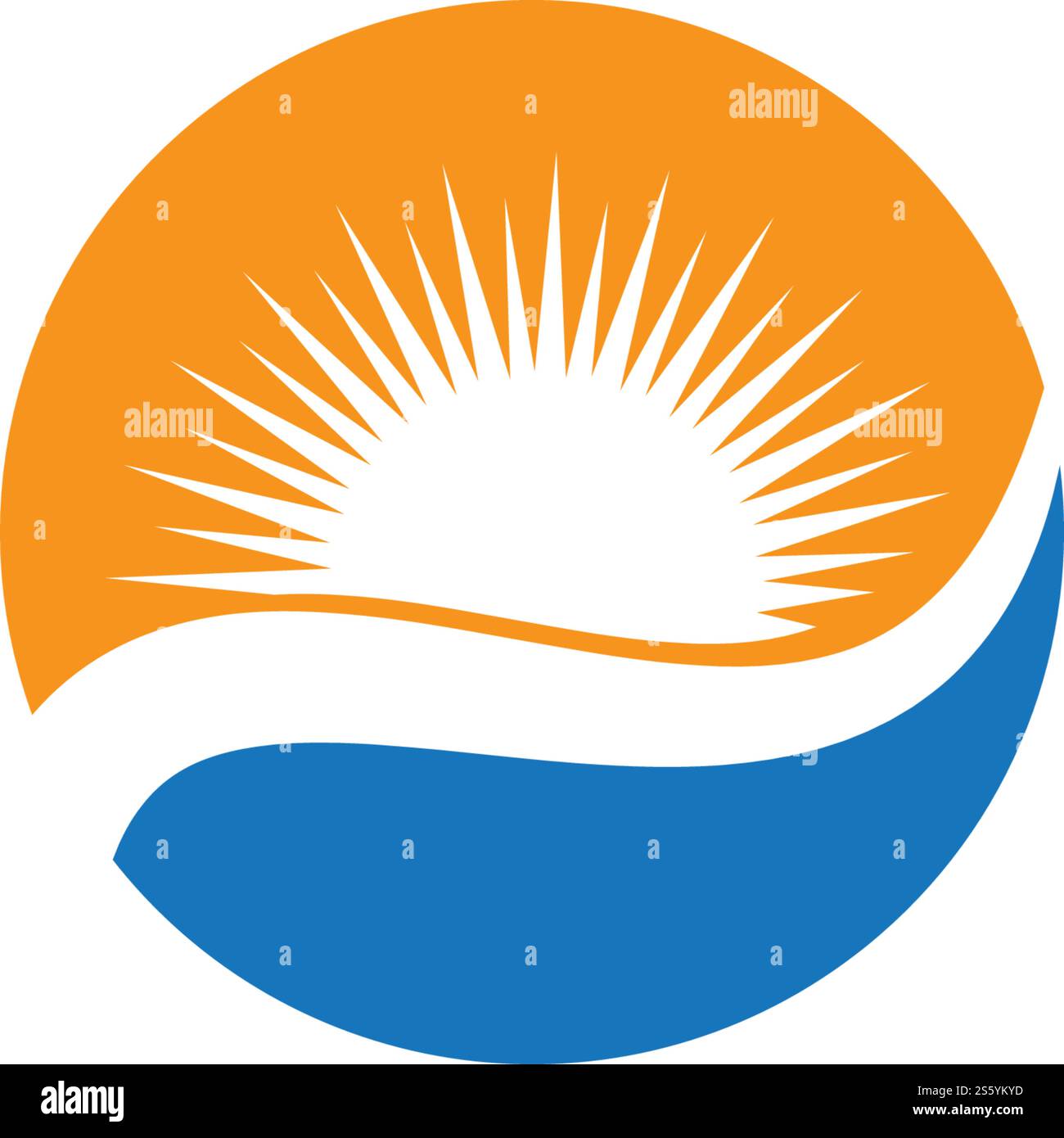 Water Wave symbol and icon Logo Template vector Stock Vector Image ...