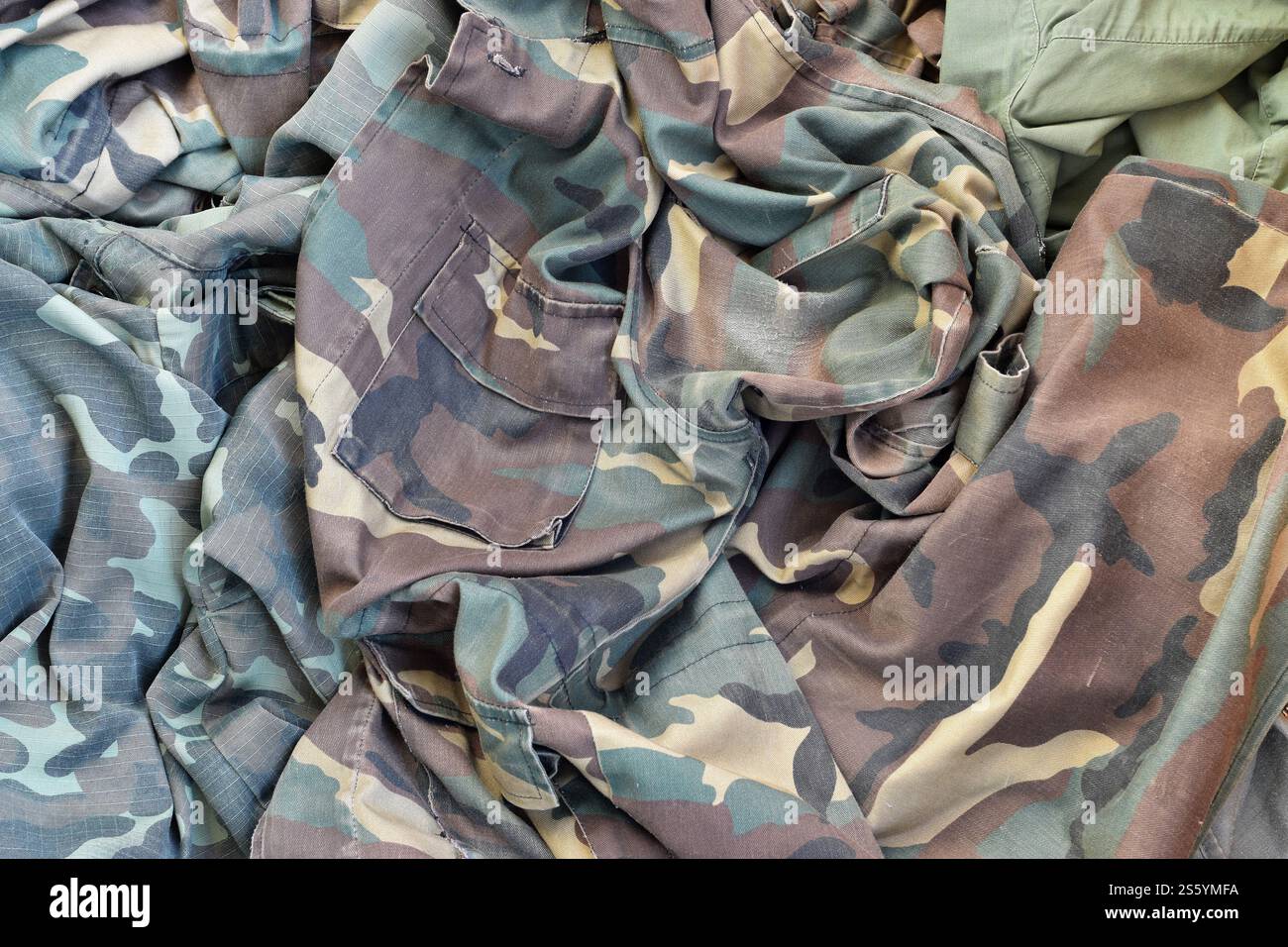 Camouflage background texture as backdrop for stalking and Chernobyl ...