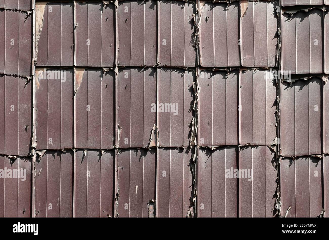 Rusty Steel Metal with cracked paint, grunge background. Old metal ...