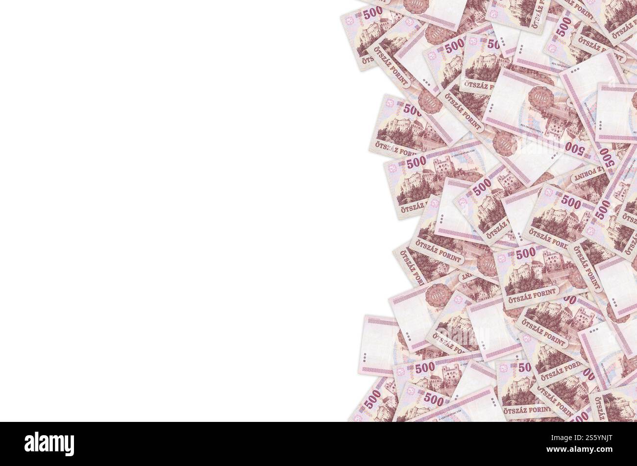 A Sarospatki Var building on Hungary 500 Forint 1993 Banknote pattern ...