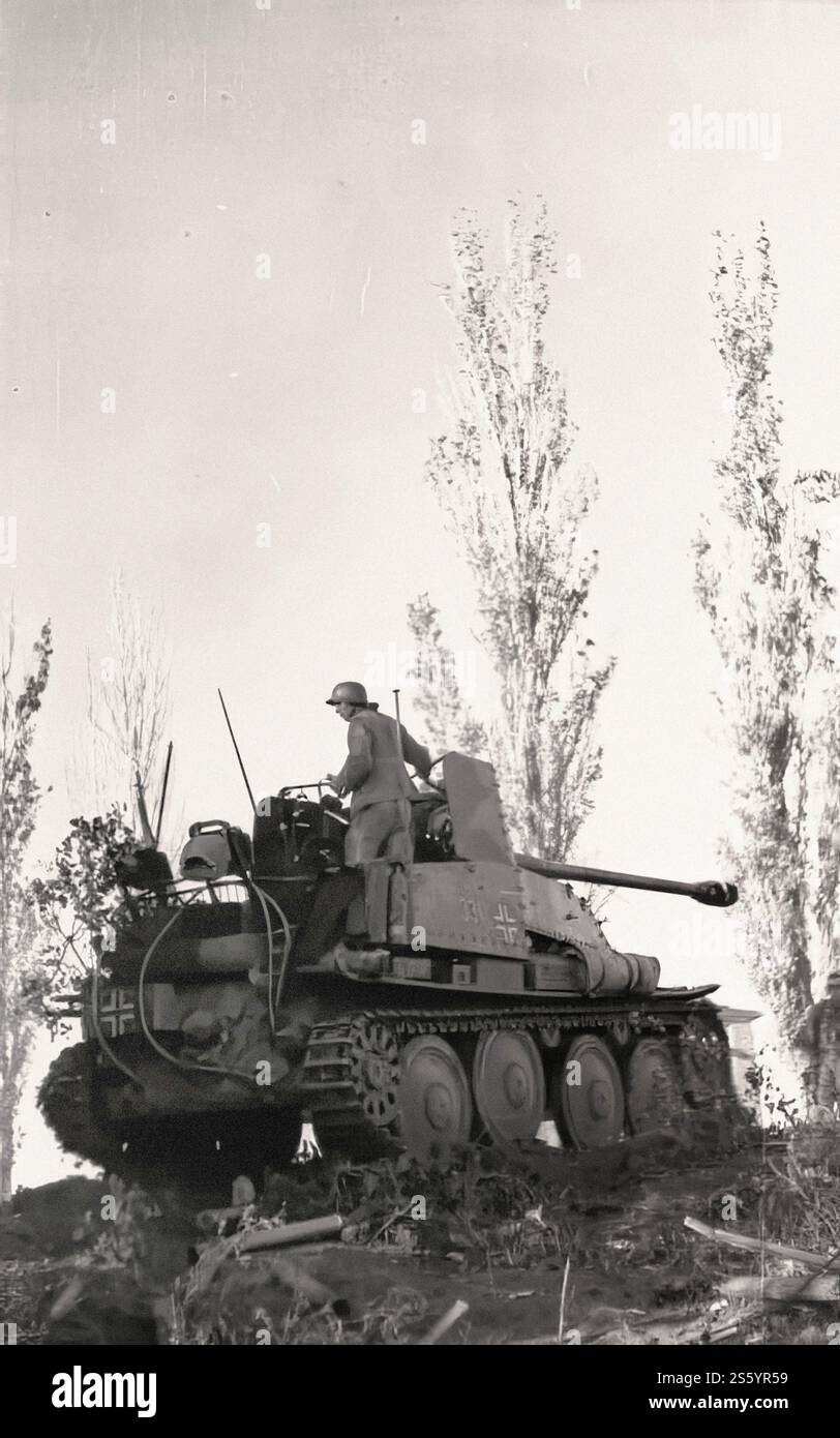Marder III tank destroyer near Stalingrad, Russia, summer 1942 ...