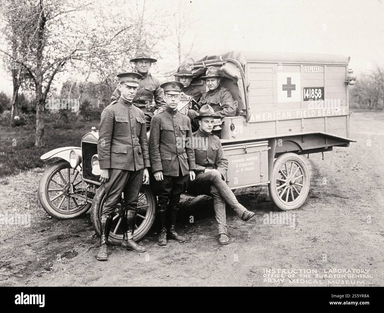 Medicine in Wartime - Ambulances - American Field Service Ambulance ...