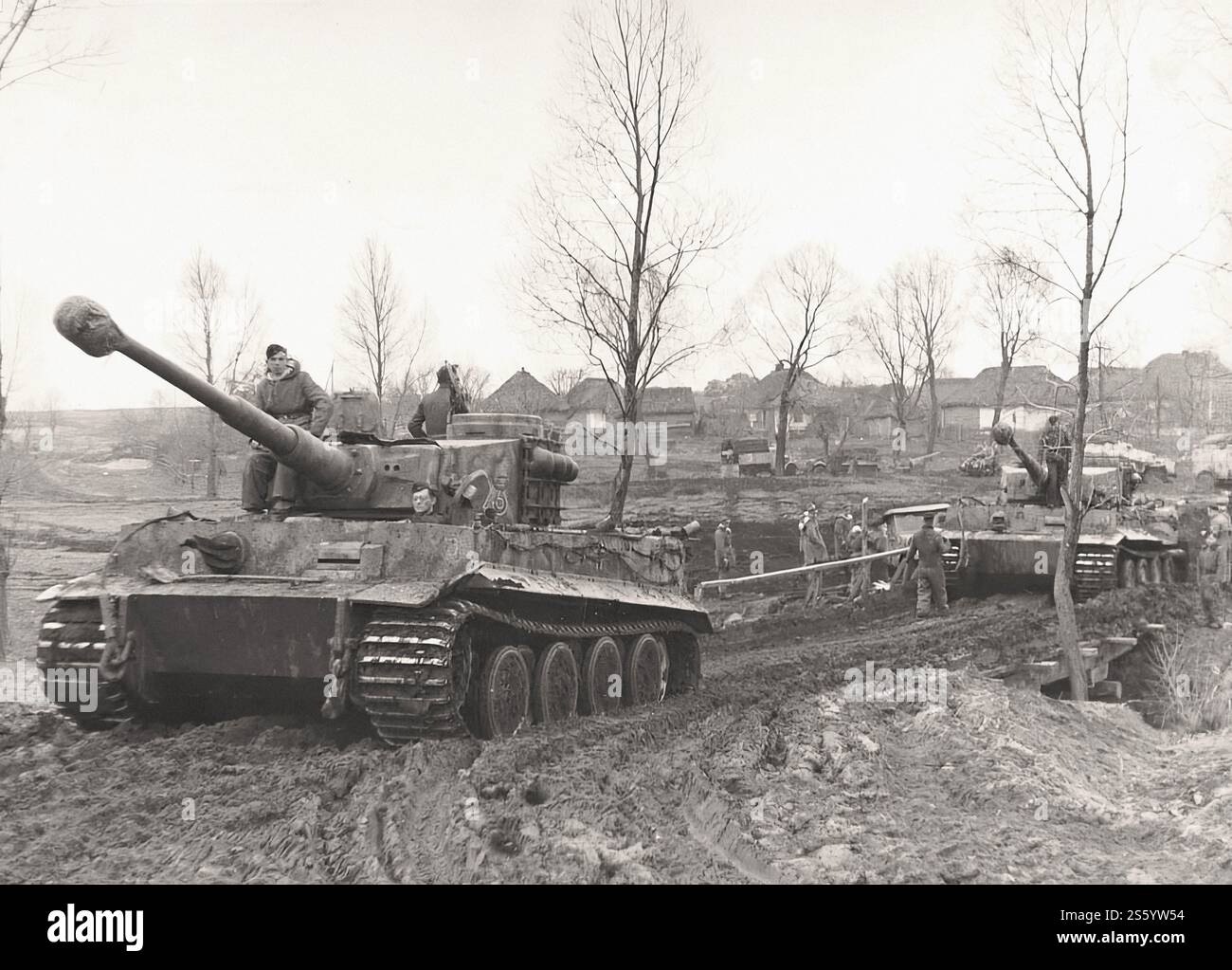 Tanks Pz.Kpfw. VI «Tiger - SS Division - Leibstandarte Adolf Hitler ...