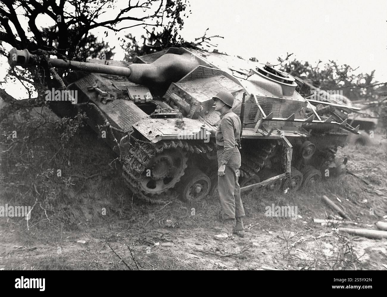 American soldier and StuG III Ausf.G - Historical document ...