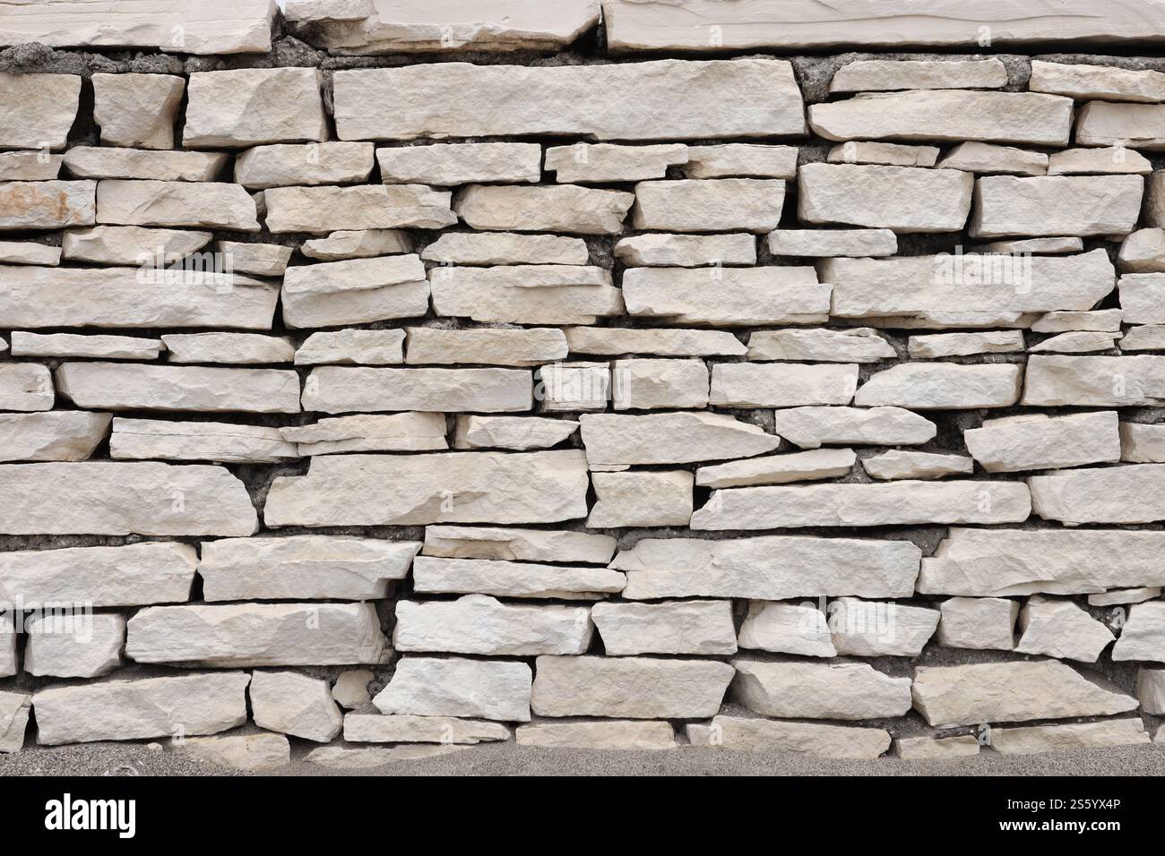 Texture of a stone wall background. Part of a stone fortress or castle ...