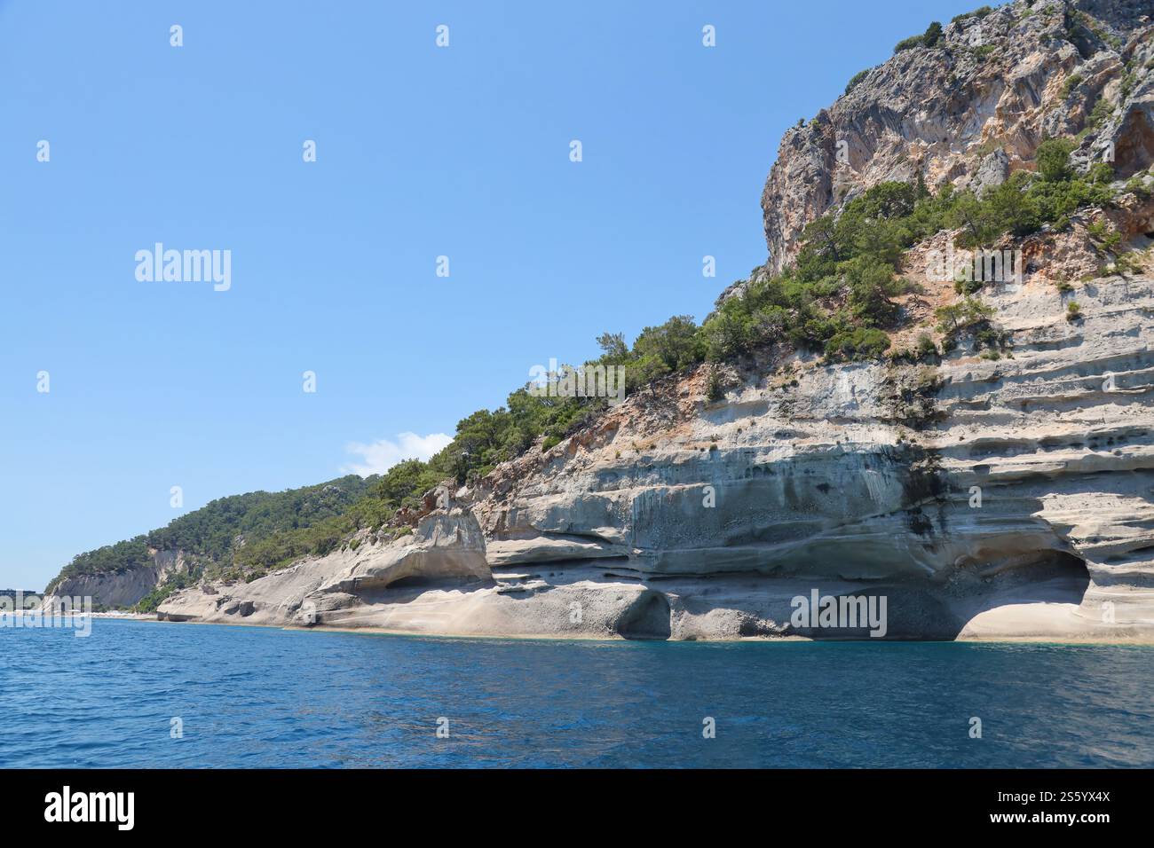 Travel in Turkey Aegean sea and rocks island landscape nature ...