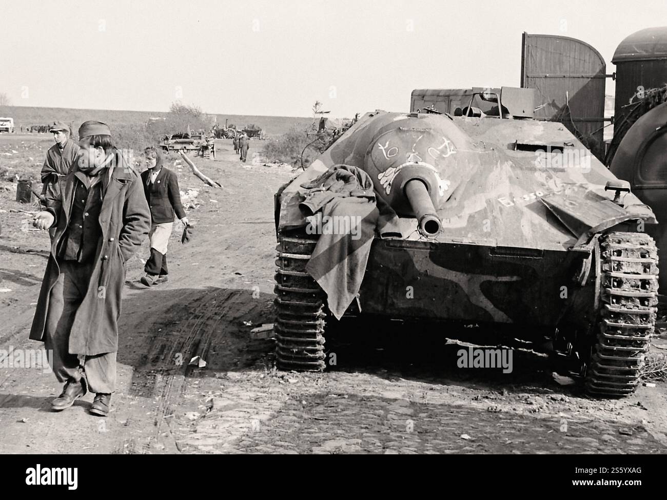 Germany. May 1945 - Civilians and soldiers - Historical document ...