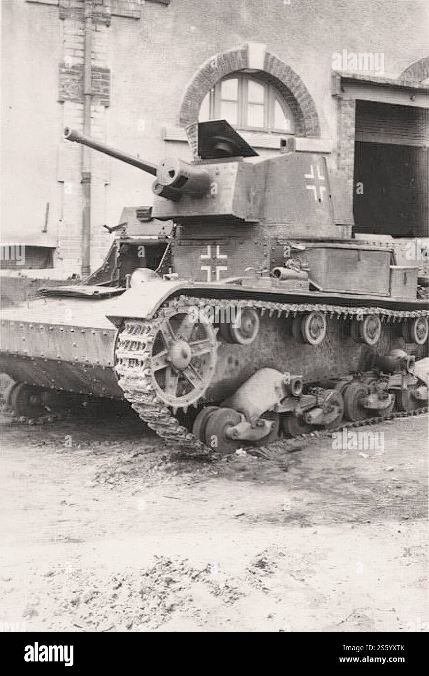 Panzerkampfwagen 7TP 731(p) - Historical document, photographer unknow ...