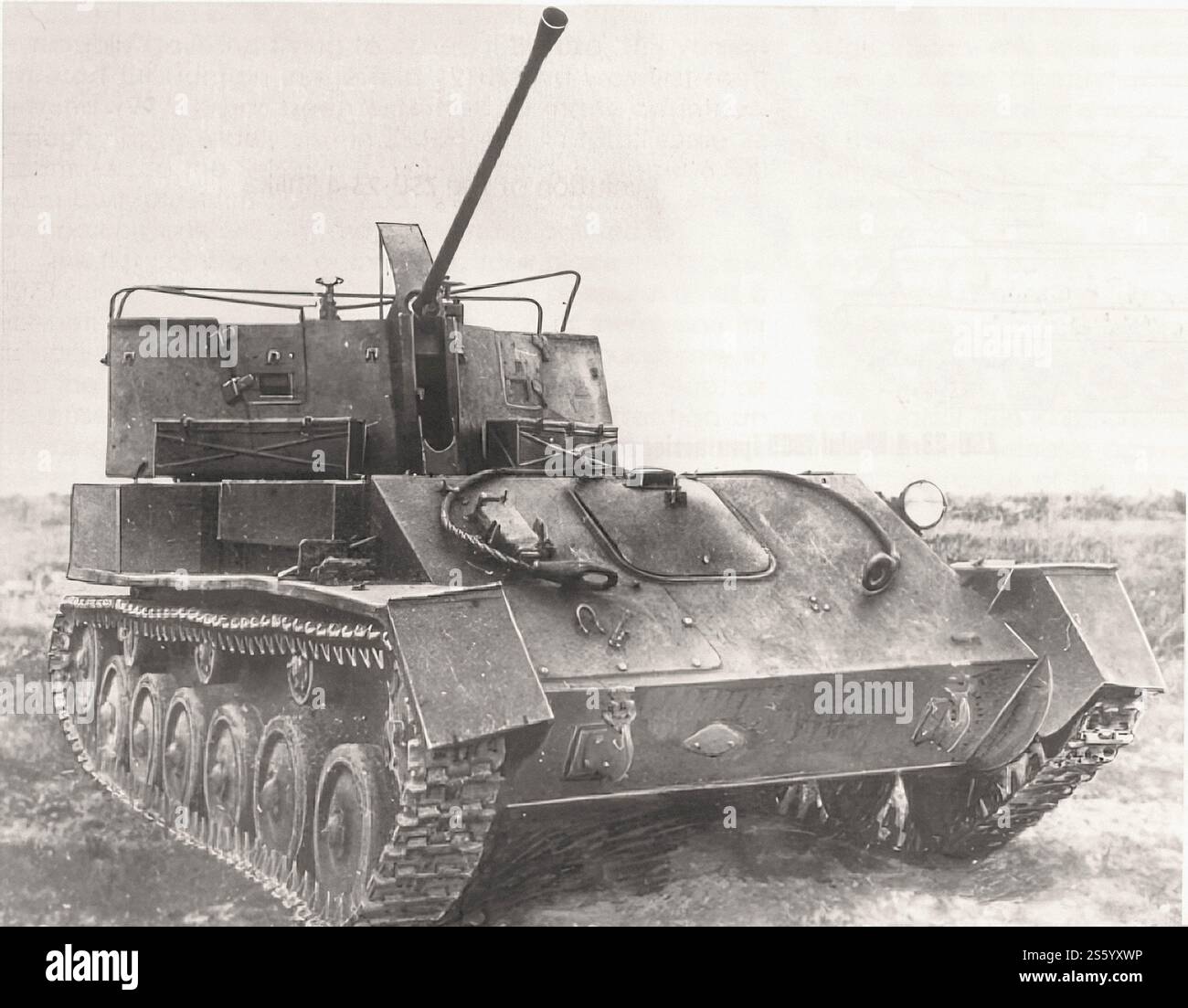 ZSU-37 - Historical document, photographer unknow Stock Photo - Alamy