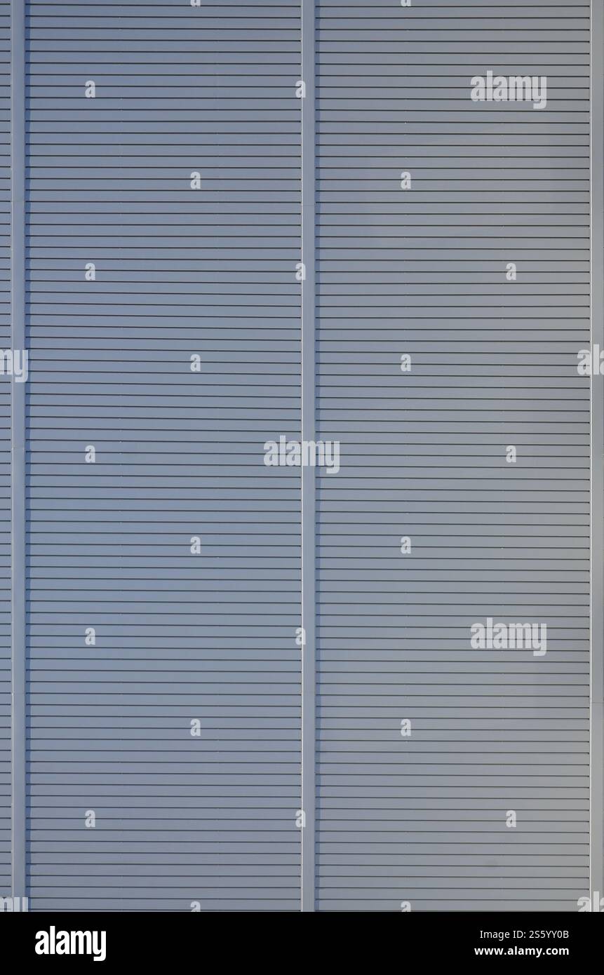 Sliver aluminium metal plate. Siding. Seamless surface of galvanize ...