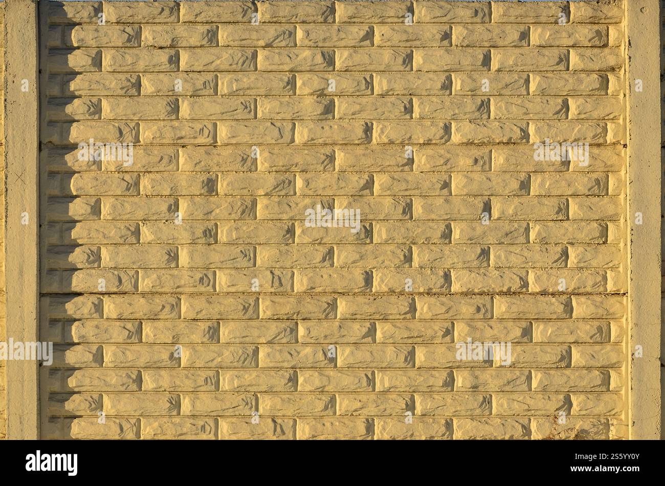 Stone fence texture - building feature. Texture of concrete fence with ...