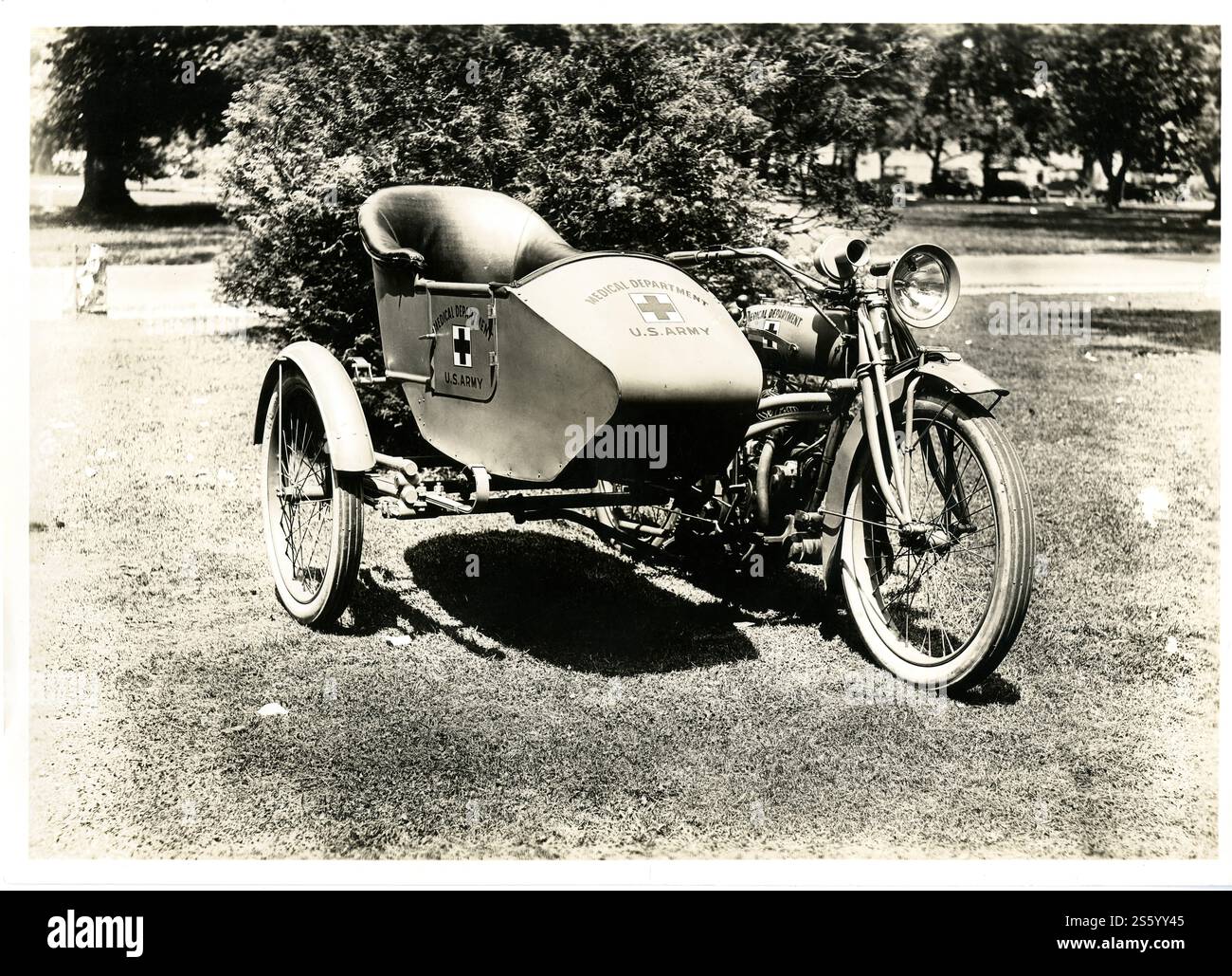 Medicine - Military - Equipment - Army Medical Department Motorcycle ...