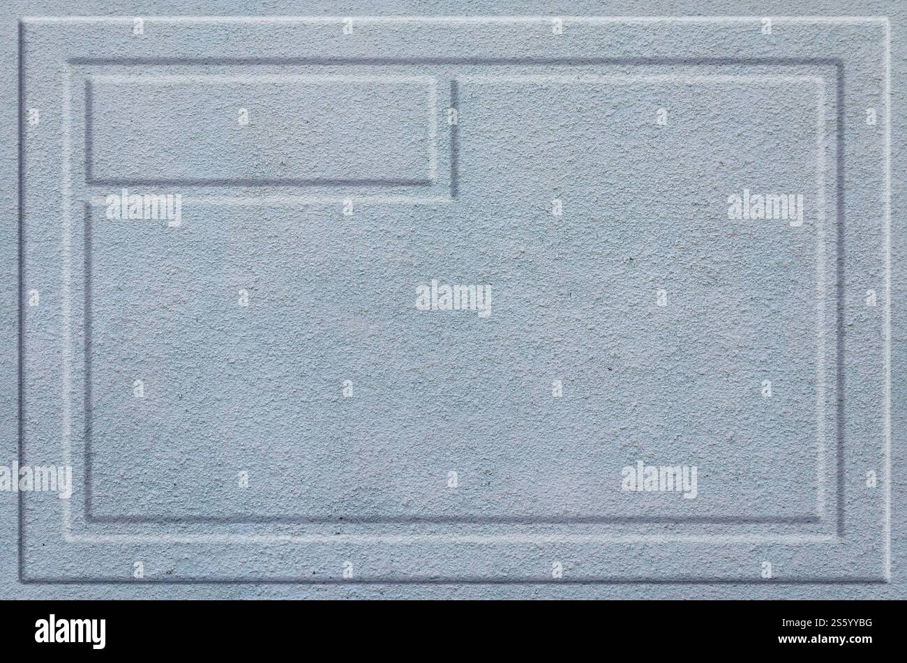 Texture concrete wall with relief inserts. Preparation for graphs ...